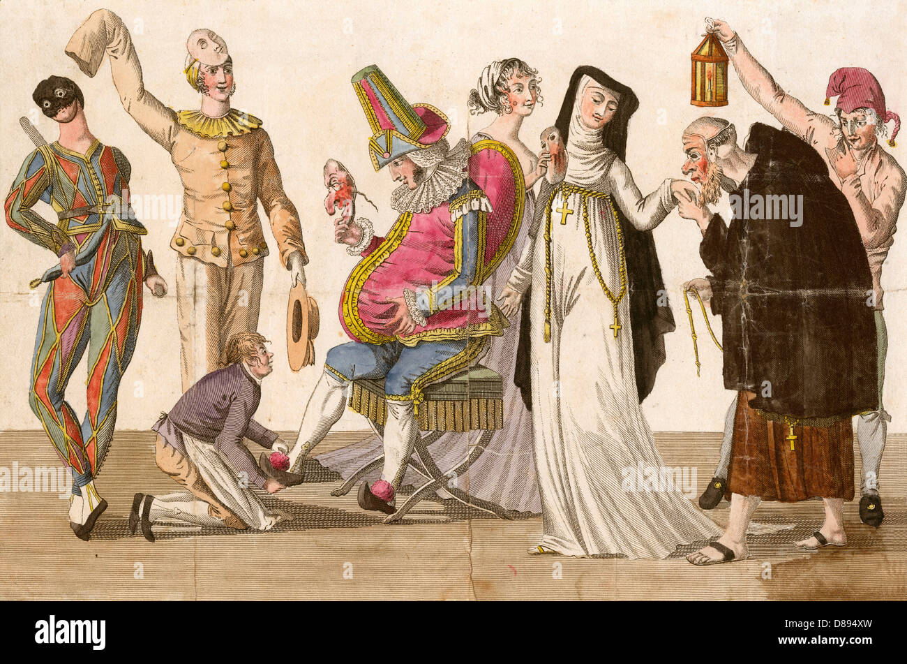 Masquerade people hi-res stock photography and images - Alamy