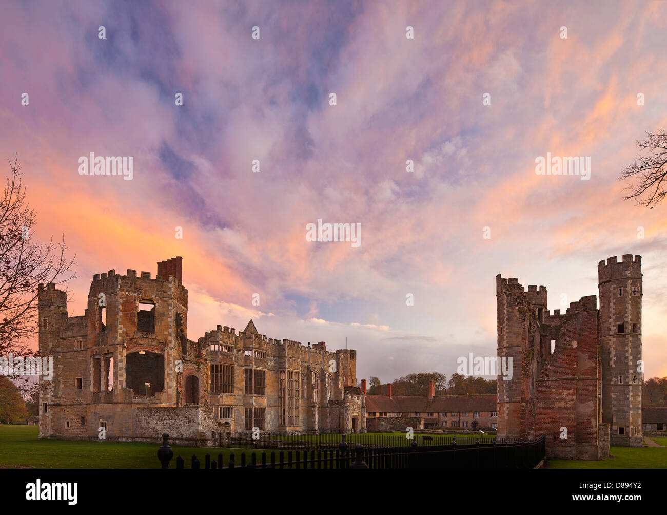 Cowdray Ruins, Midhurst Stock Photo - Alamy