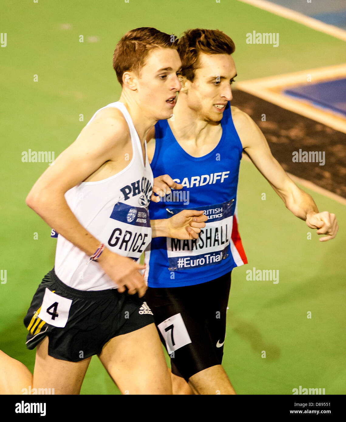 10 FEB - Men's 1500m final, 2013 UK Indoor Championships, EIS ...