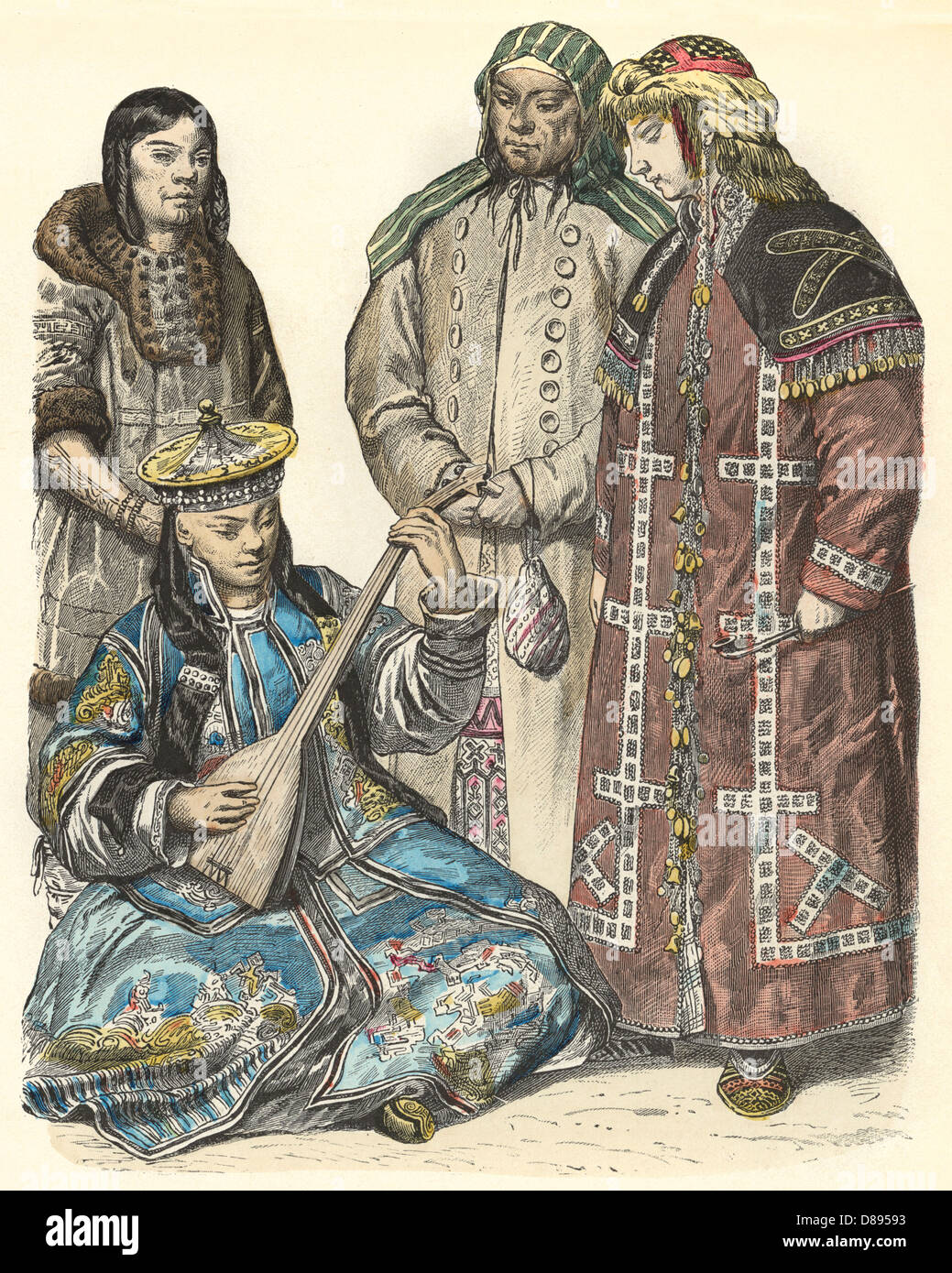 Racial Russia Eastern Stock Photo - Alamy