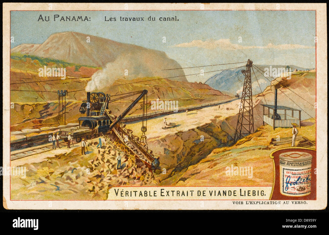 Building Panama Canal Stock Photo - Alamy