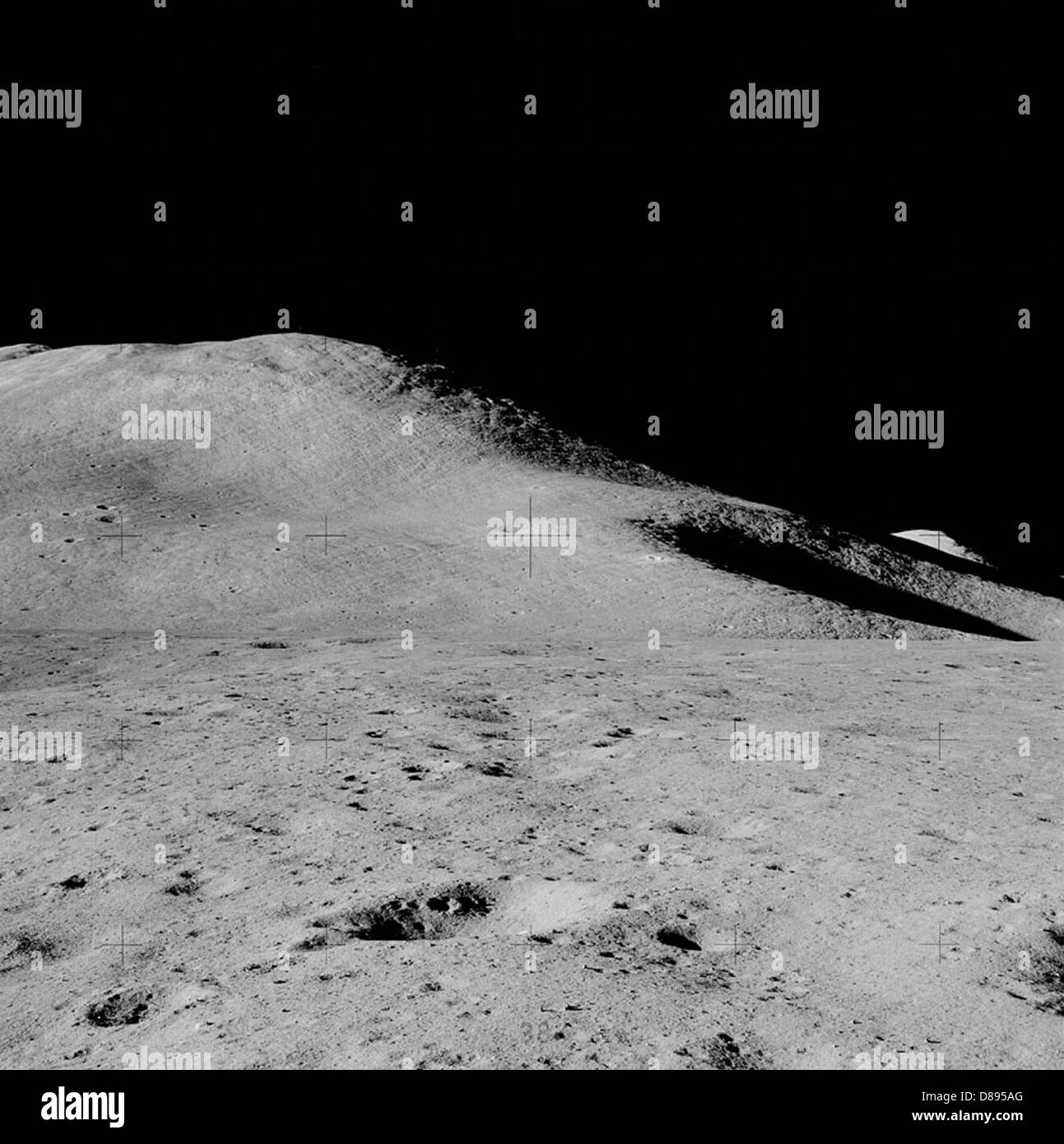 Apollo 15 Mt. Hadley Delta Stock Photo - Alamy