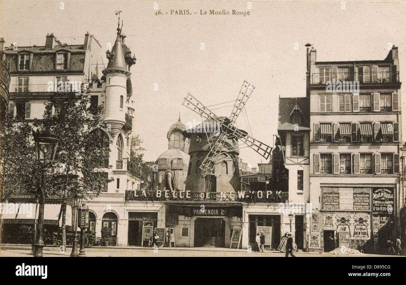 Moulin rouge hi-res stock photography and images - Alamy