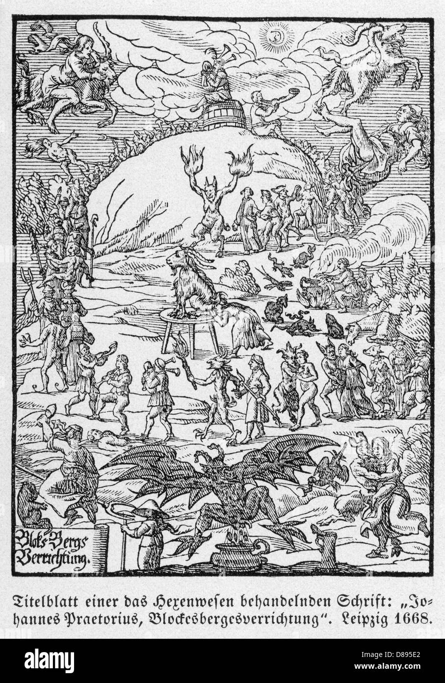 WITCHES : PRAETORIUS Stock Photo - Alamy