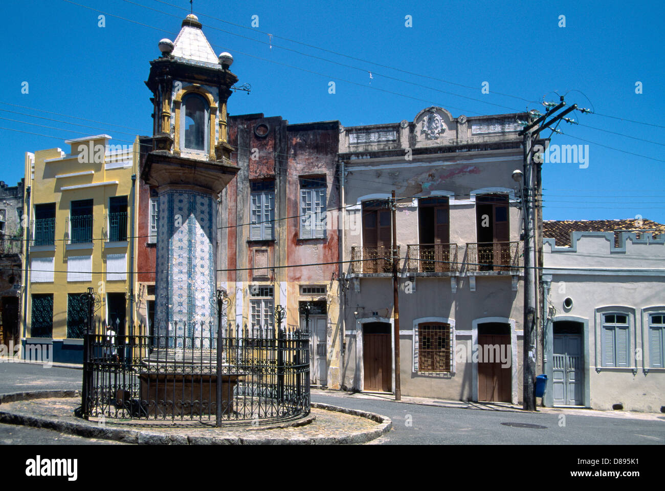 Salvador Bahia Brazil Clock Tower Cidade Alta Stock Photo - Alamy