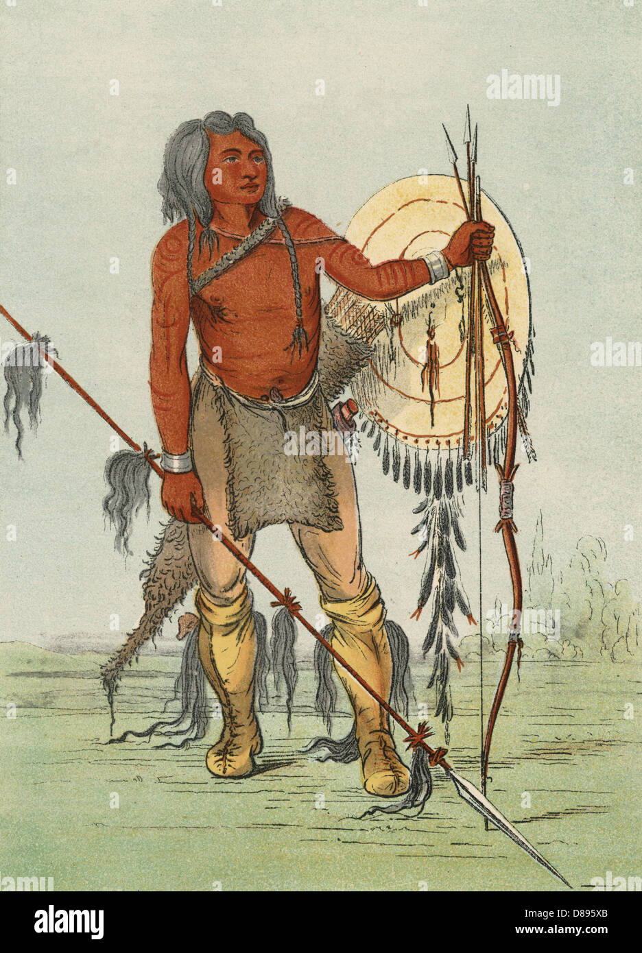 Comanche warrior hi-res stock photography and images - Alamy