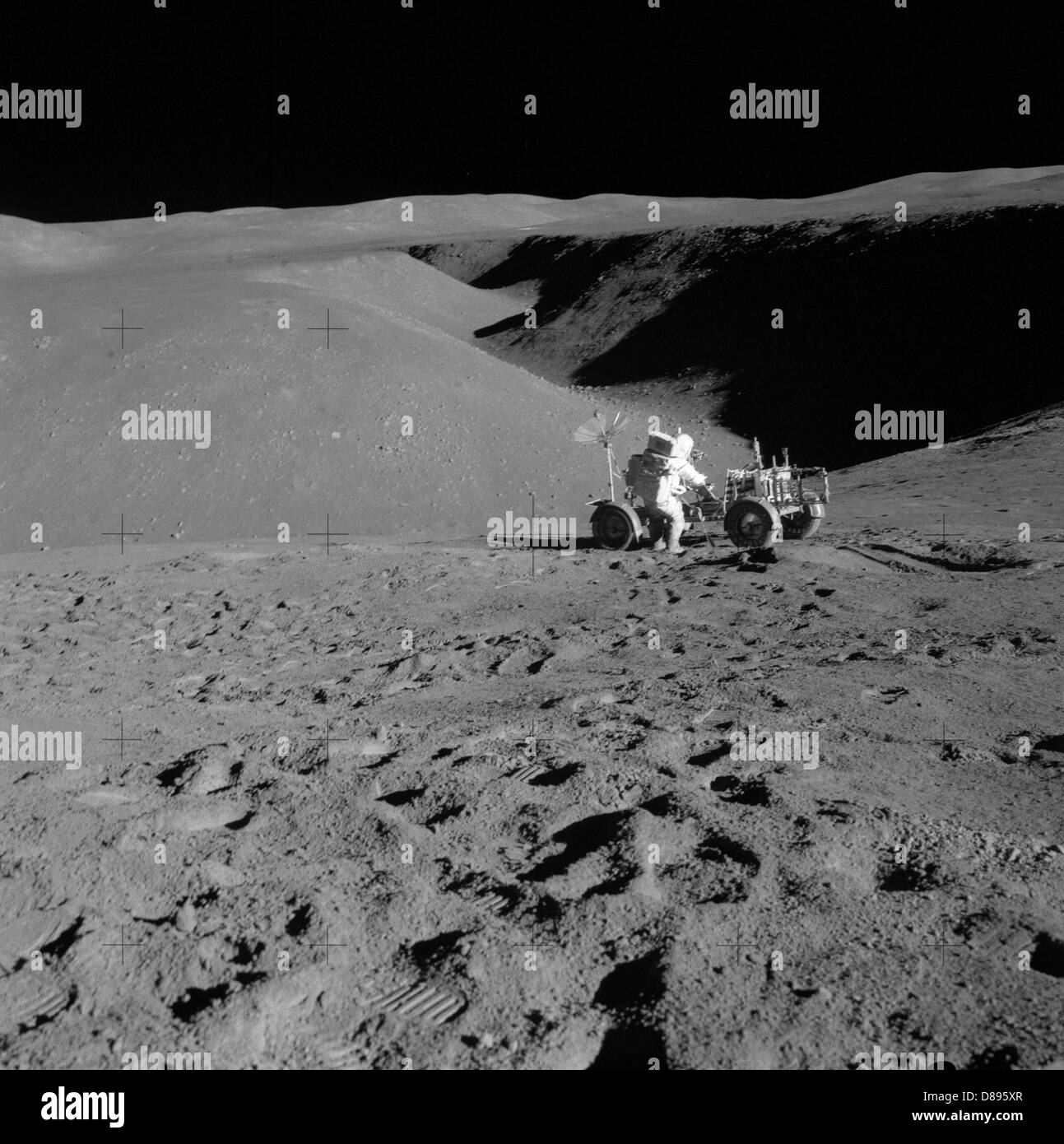 Apollo 15s lunar rover hi-res stock photography and images - Alamy