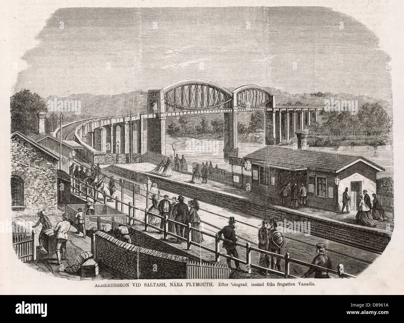 Brunel railway bridge viaduct hi-res stock photography and images - Alamy