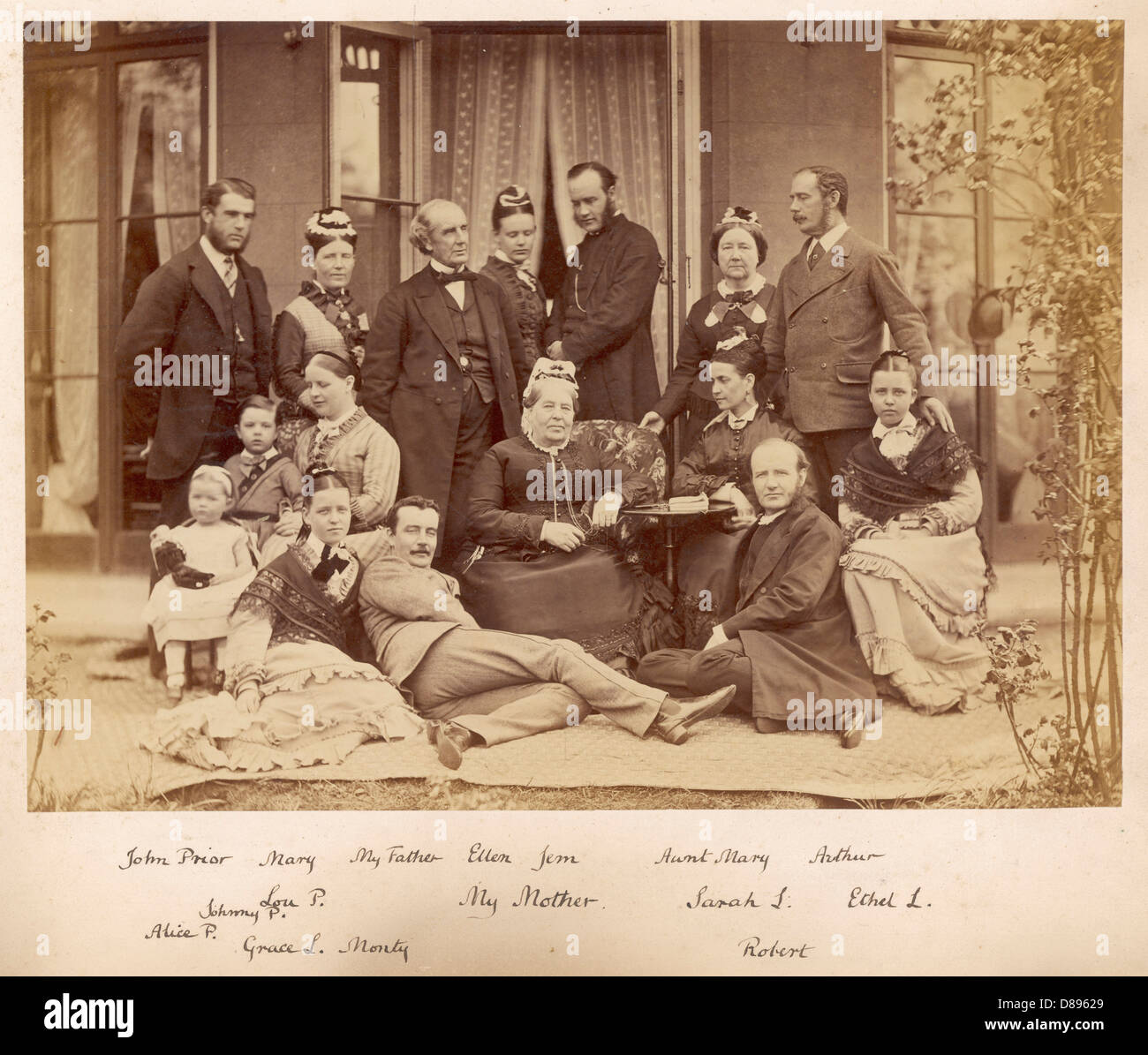 1870s family hi-res stock photography and images - Alamy