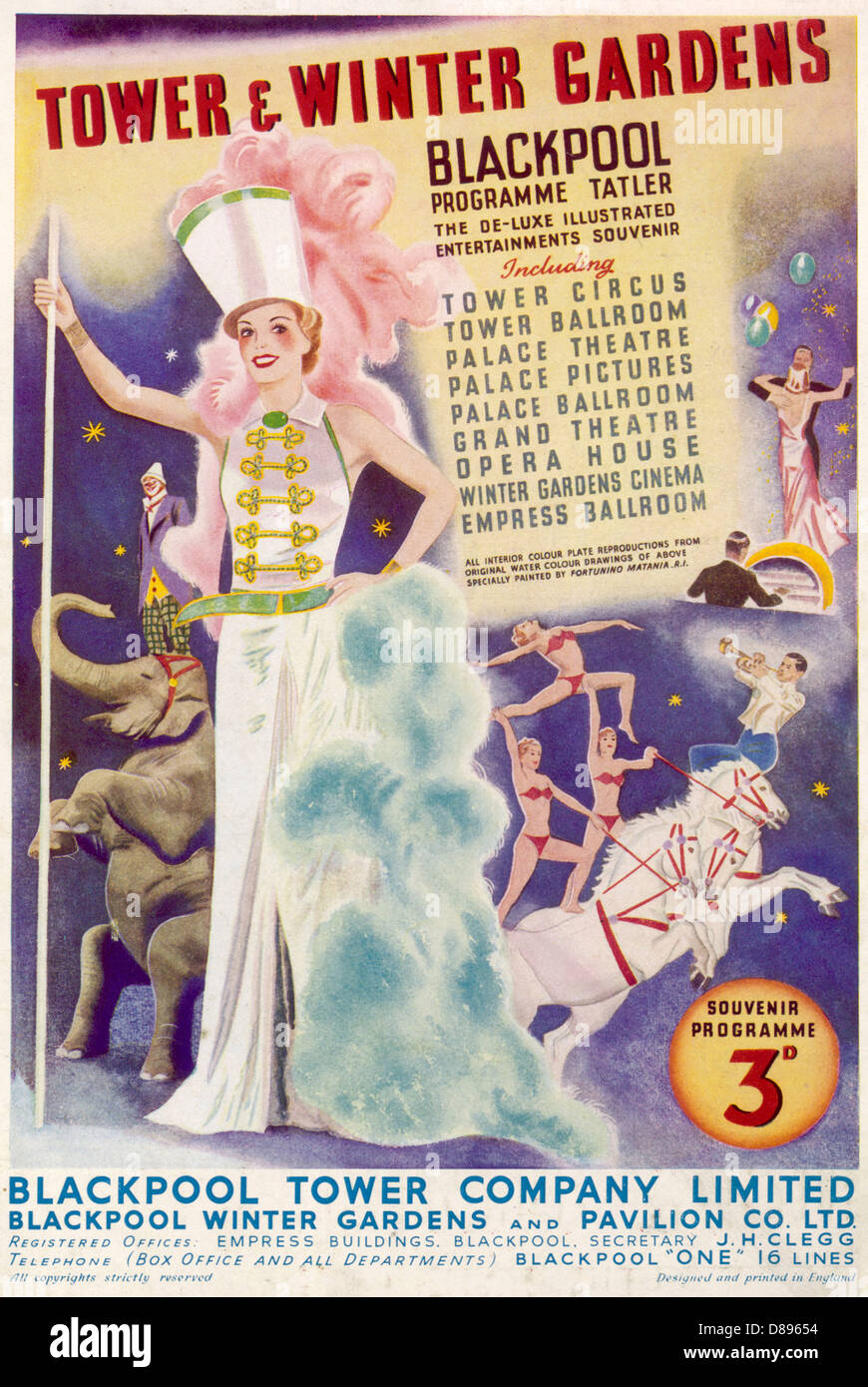 Blackpool Ballroom Winter Gardens High Resolution Stock Photography and ...