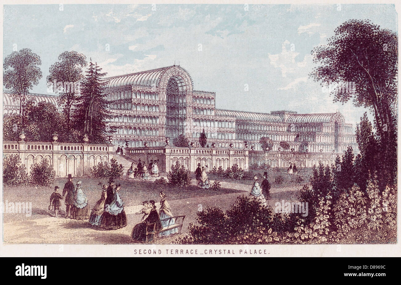 Crystal Palace Terrace Stock Photo - Alamy
