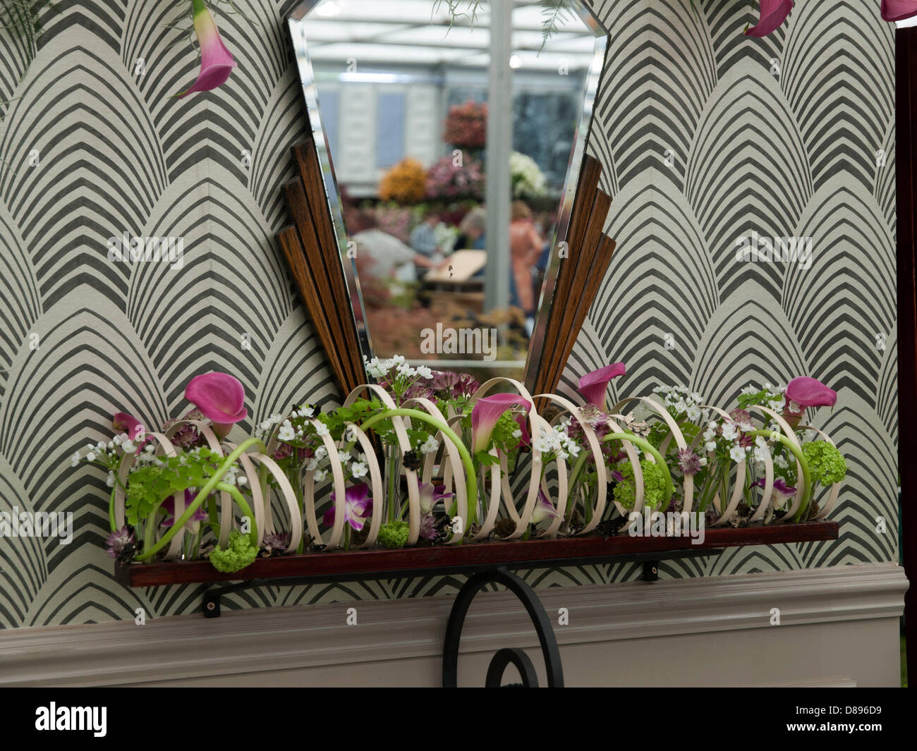 London, UK. 21st May 2013. The interflora display in the floral ...