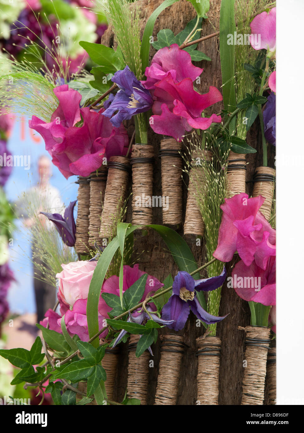 London, UK. 21st May 2013. The interflora display in the floral ...