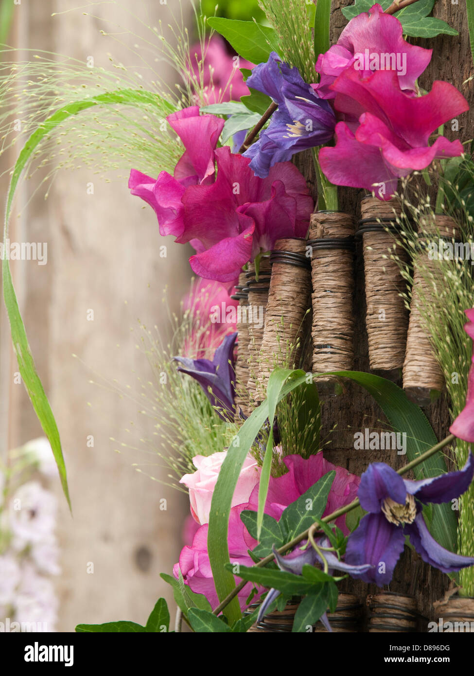 London, UK. 21st May 2013. The interflora display in the floral ...