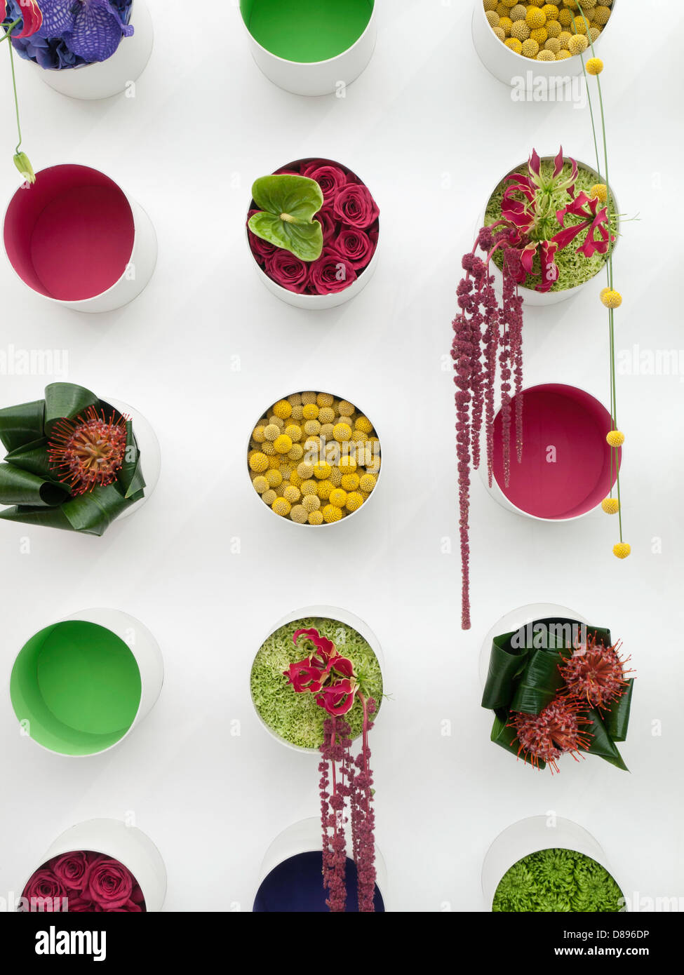 London, UK. 21st May 2013. The interflora display in the floral ...