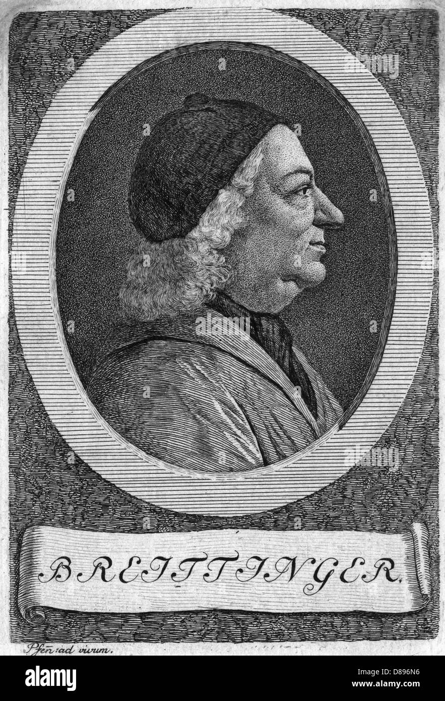 JOHANN JACOB BREITINGER Stock Photo - Alamy