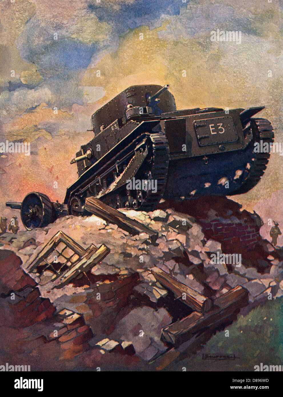 TANK OF THE 20S Stock Photo - Alamy