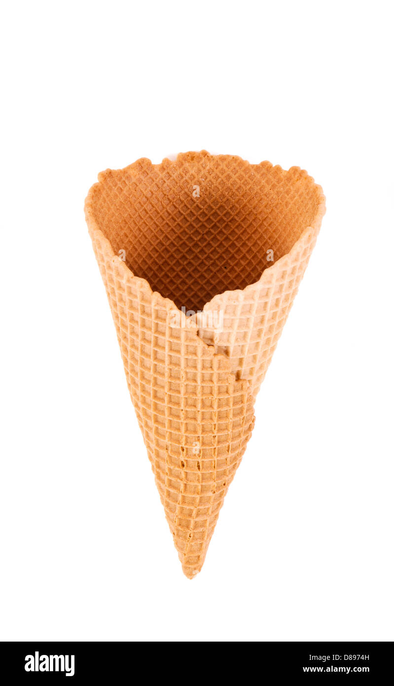 Empty ice cream cone hi-res stock photography and images - Alamy