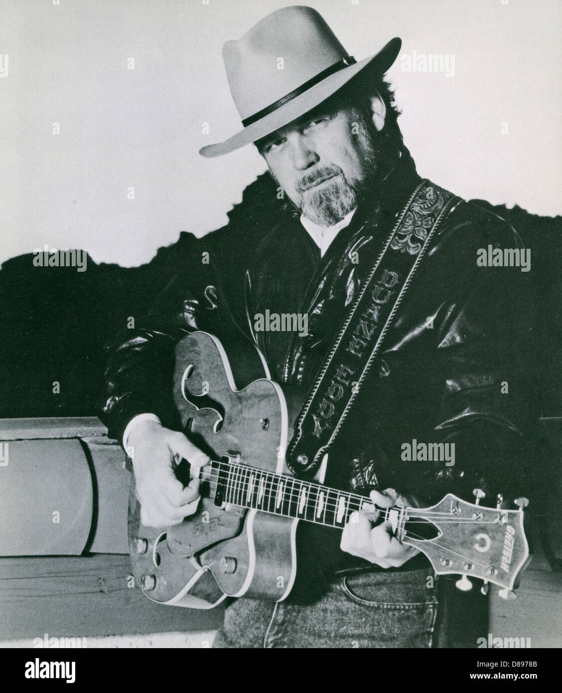 DUANE EDDY Promotional photo of US guitarist in 1987 Stock Photo - Alamy