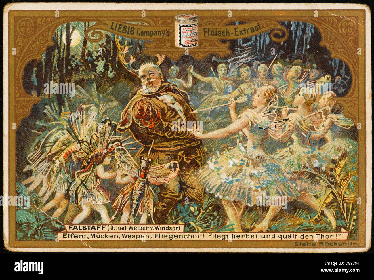 FALSTAFF IN THE FOREST Stock Photo - Alamy