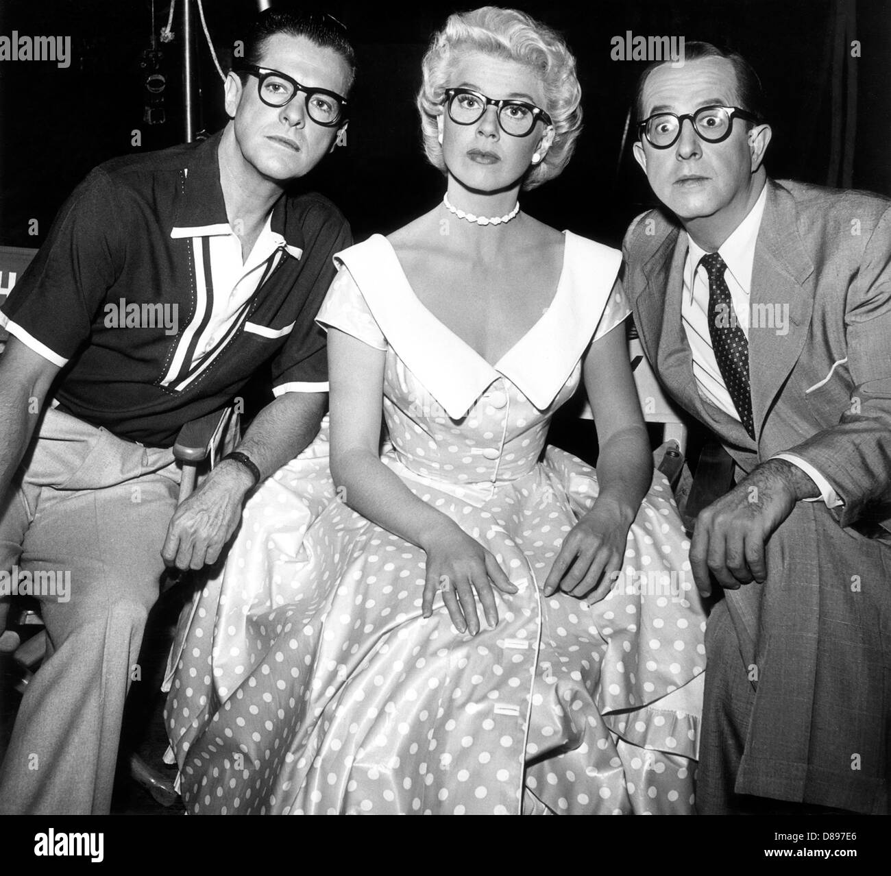 LUCKY ME 1954 Warner Bros film with Robert Cummins (at left) Doris Day ...