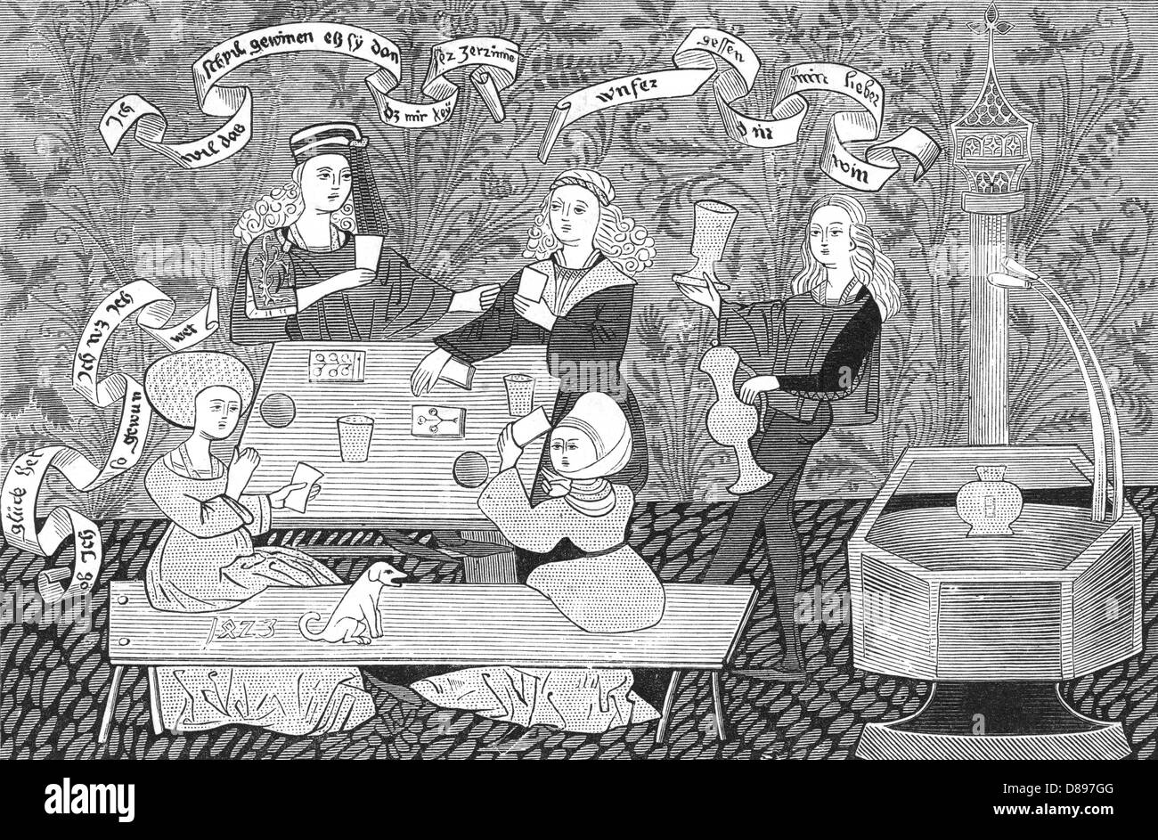 In medieval times Black and White Stock Photos & Images - Alamy