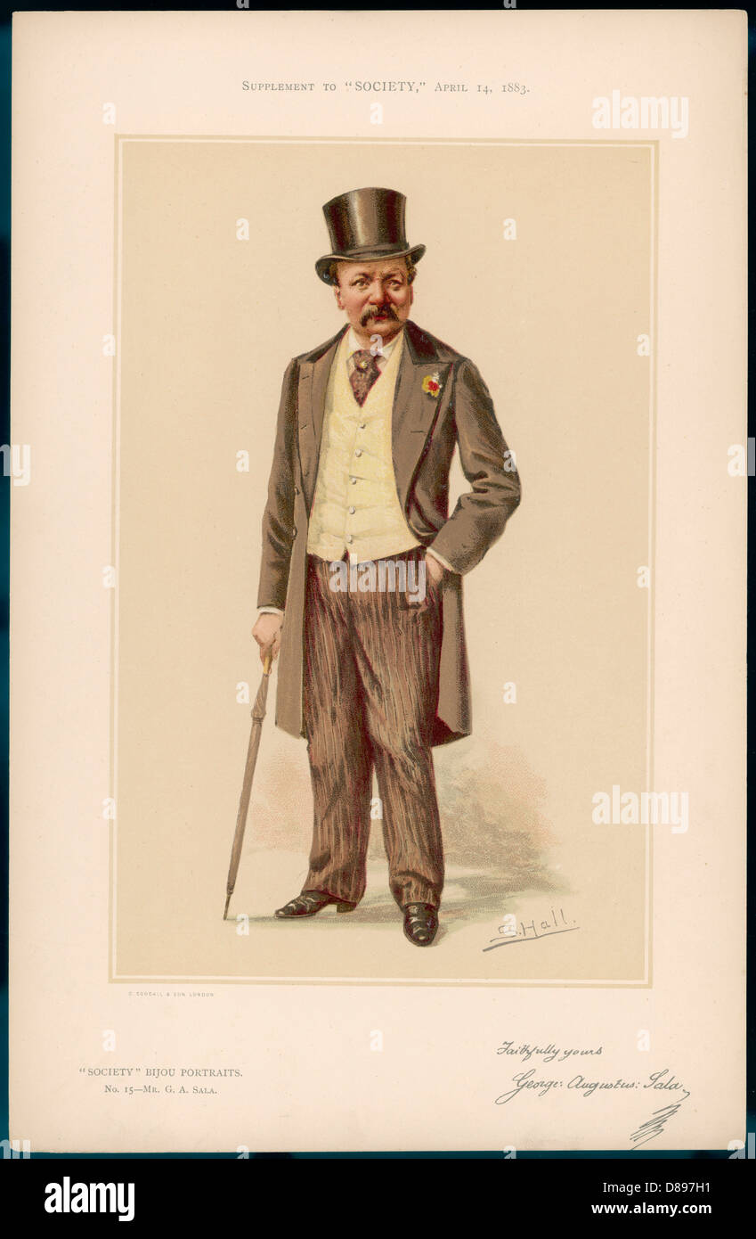 GEORGE AUGUSTUS SALA Stock Photo - Alamy