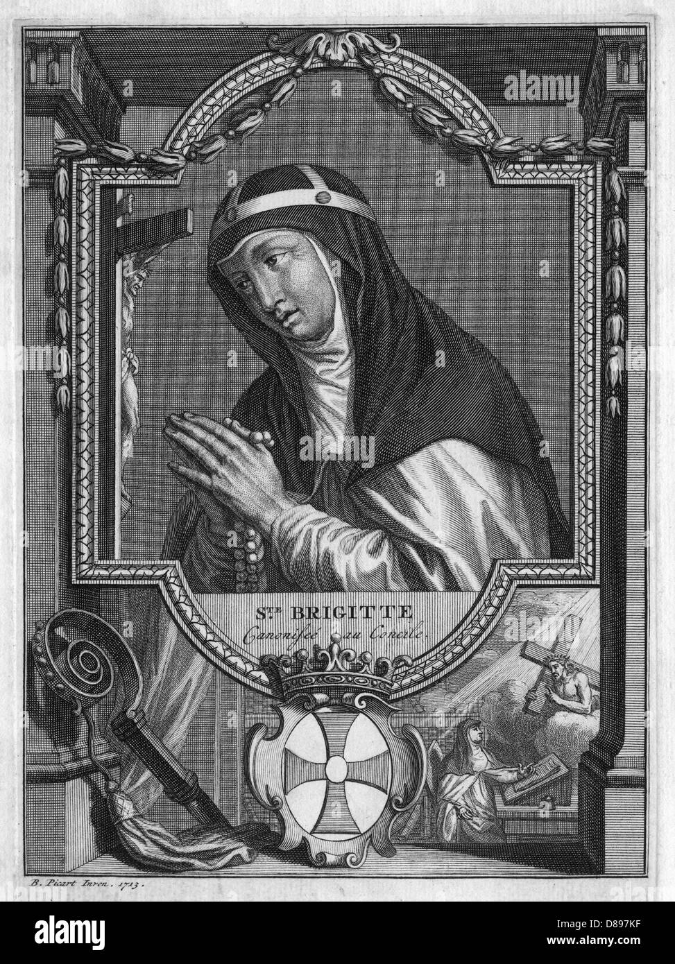 ST BIRGITTA OF SWEDEN Stock Photo - Alamy