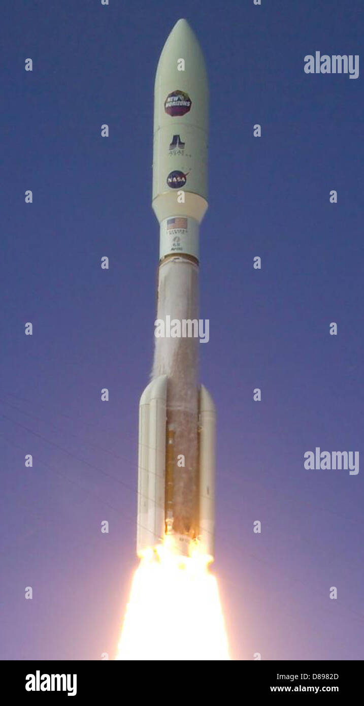 The Atlas V (551) rocket successfully launched NASA's New Horizons ...