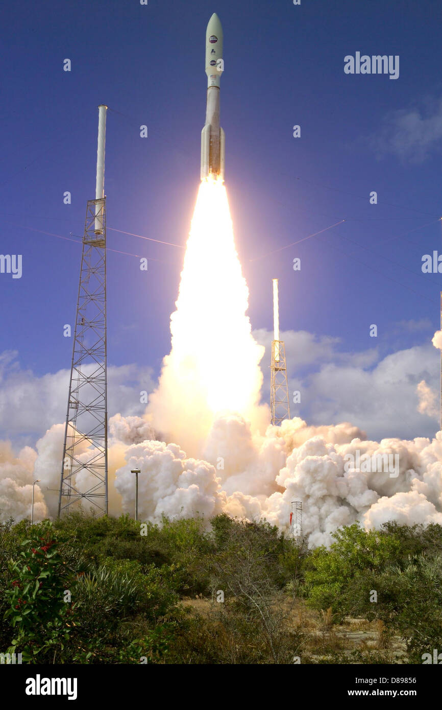 The Atlas V 551 rocket lifts off, marking a key moment in space ...