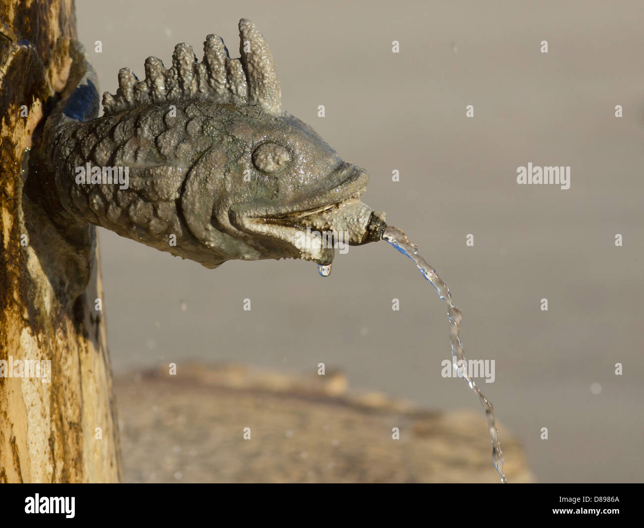 Fish fountain hi-res stock photography and images - Alamy