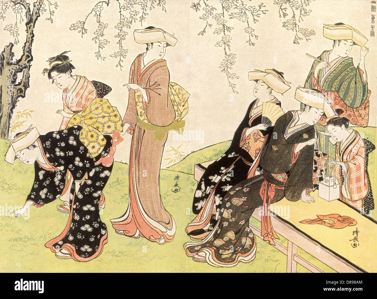 Ancient Japanese Art Women