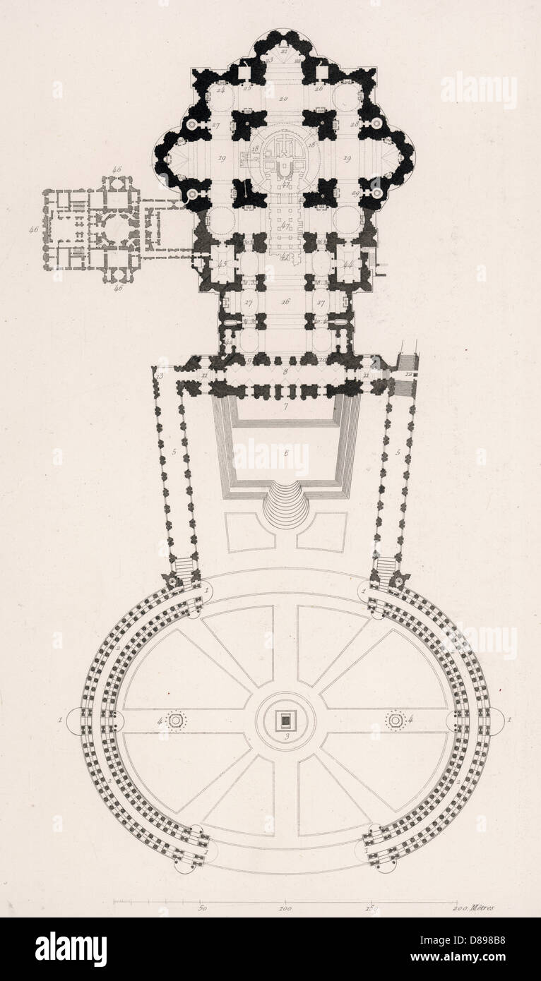 St Peters Basilica Plan
