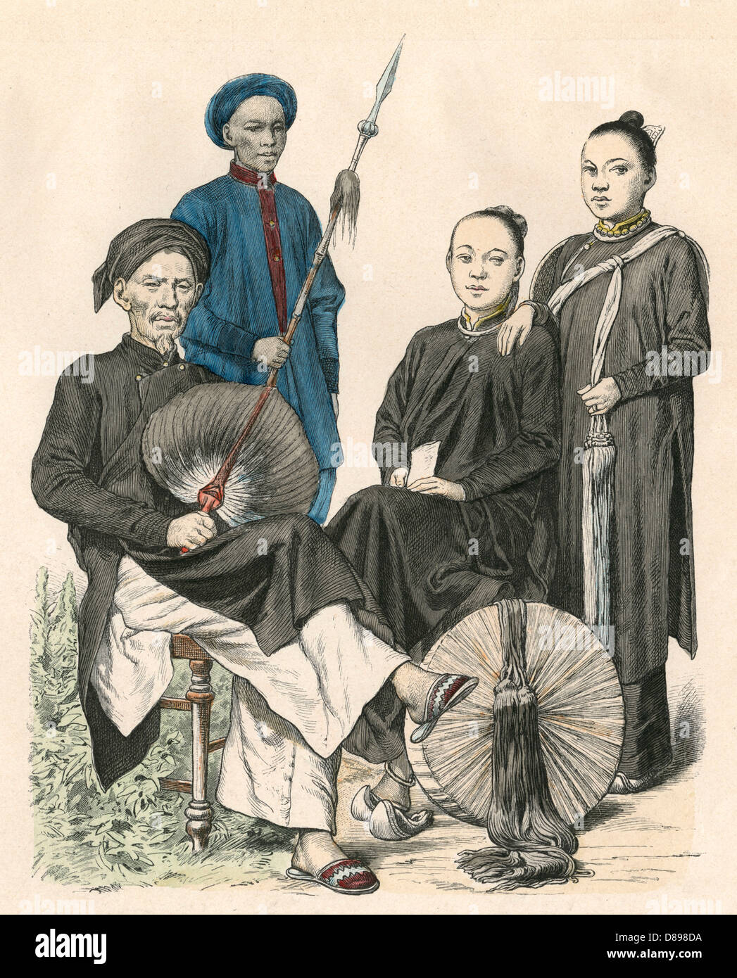 Annam people hi-res stock photography and images - Alamy