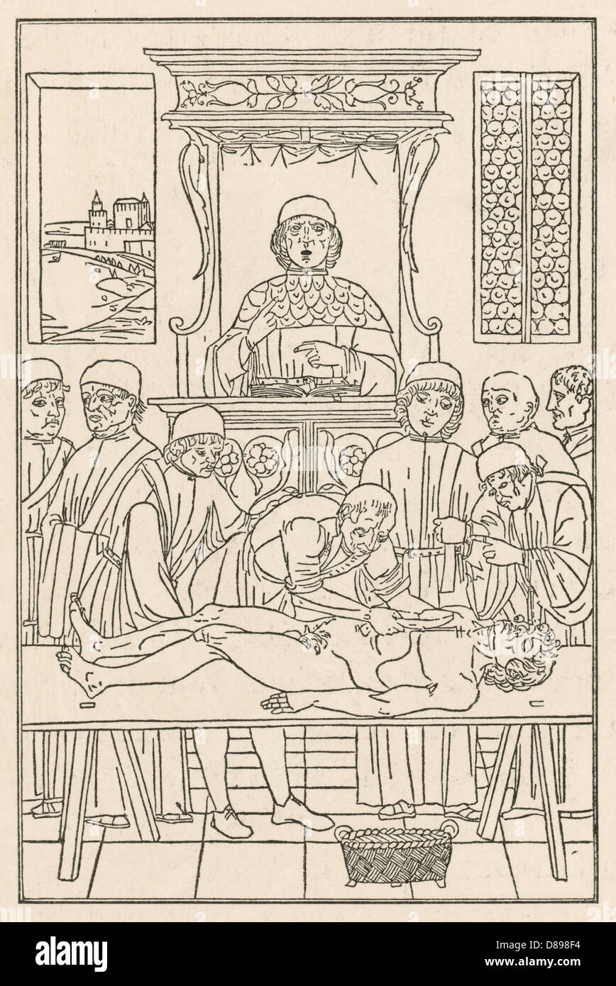 FIRST DISSECTION PIC Stock Photo - Alamy