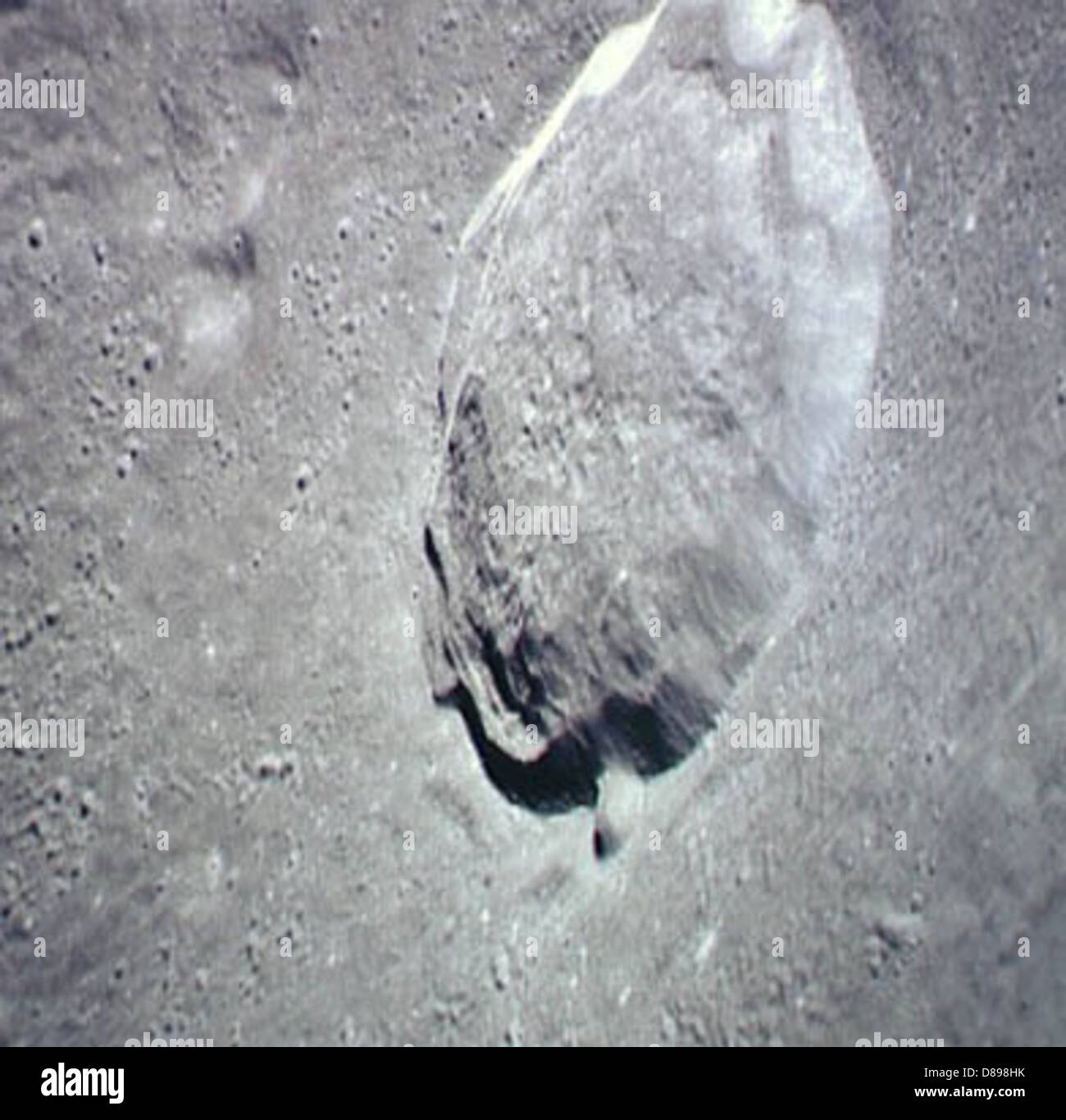 Autolycus crater Apollo 15 Stock Photo - Alamy