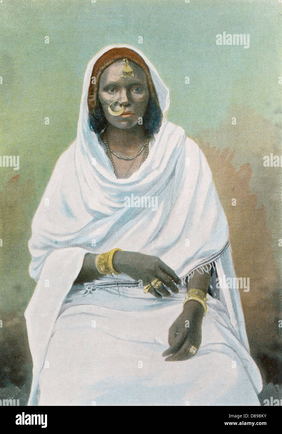 EGYPTIAN NUBIAN WOMAN Stock Photo - Alamy