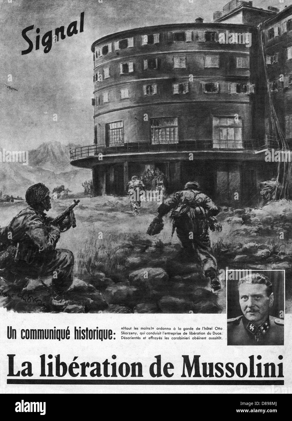 Mussolini 1943 hi-res stock photography and images - Alamy