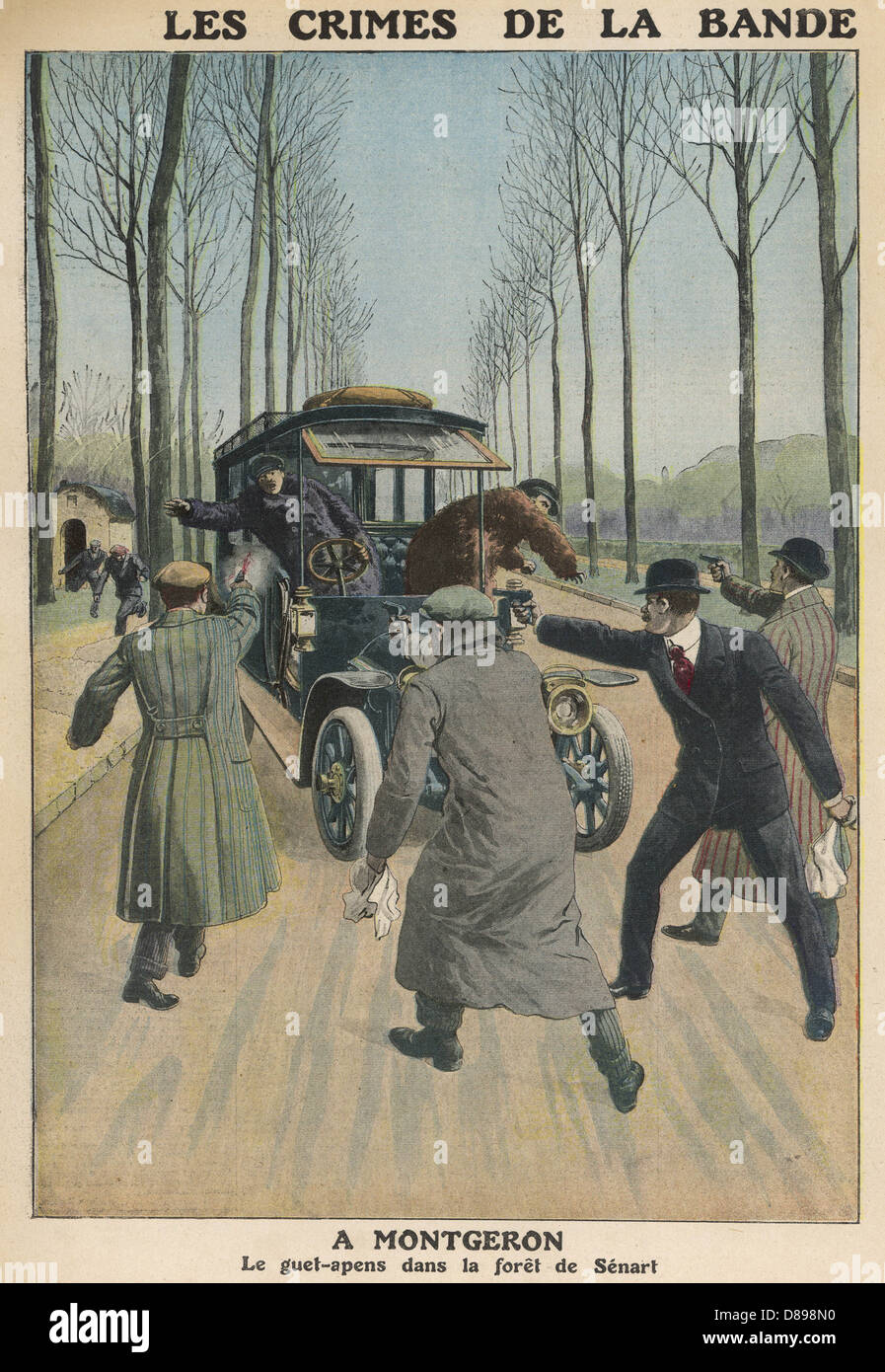 BONNOT GANG HOLD UP Stock Photo - Alamy