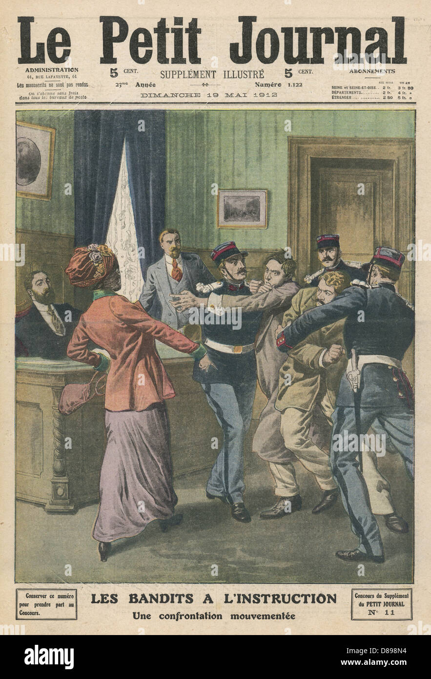 BONNOT AFFAIR - 1912 Stock Photo - Alamy
