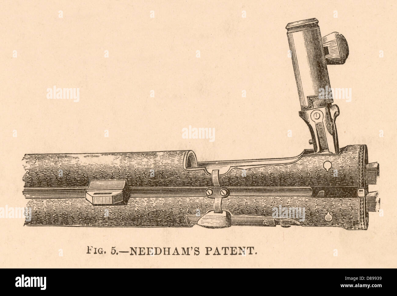 NEEDHAM'S PATENT RIFLE Stock Photo - Alamy