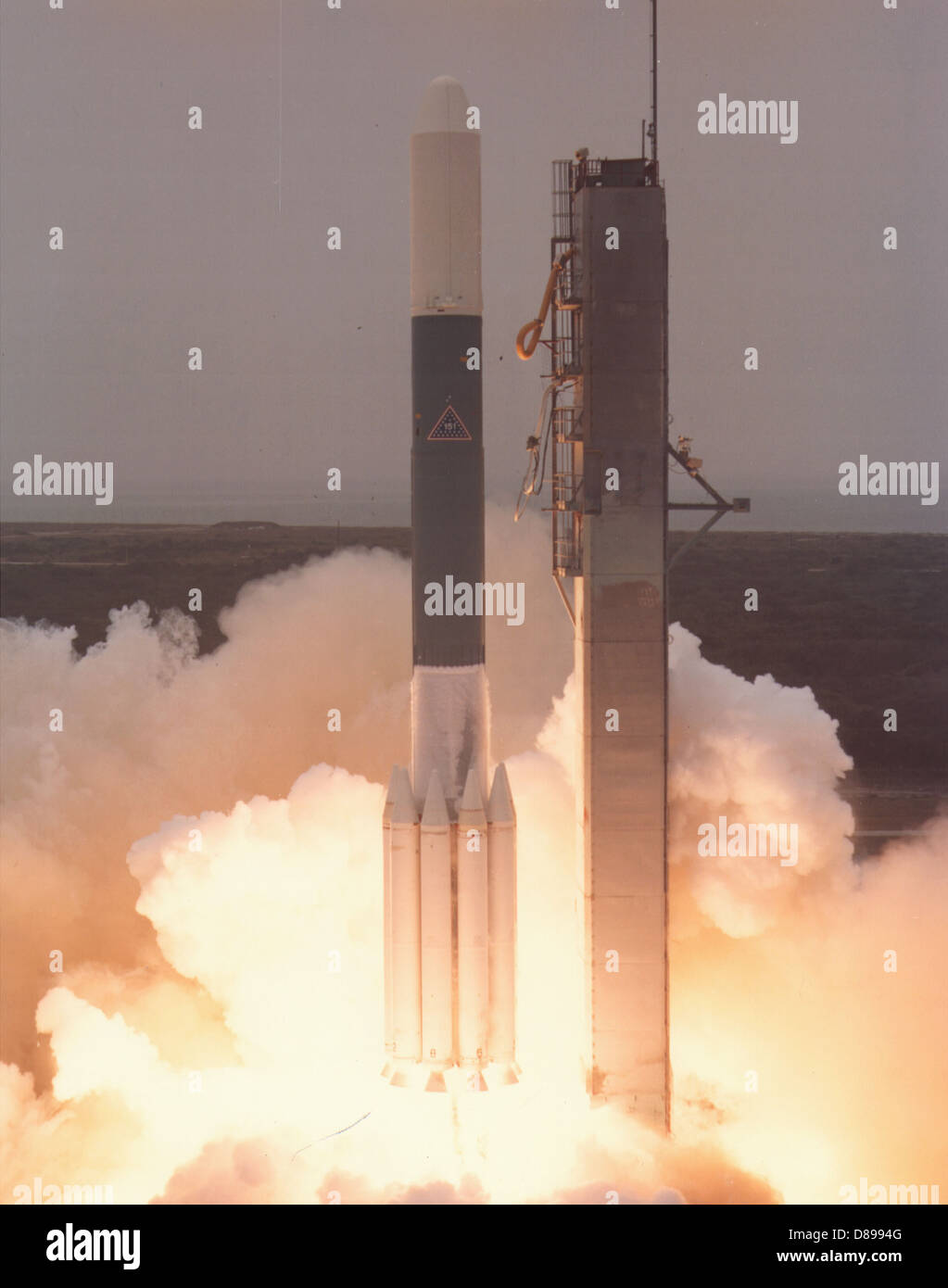 The Delta 3910 rocket launched the Solar Maximum Mission (SMM ...