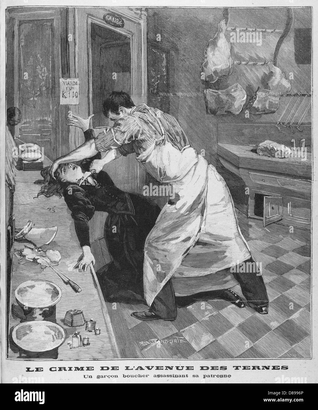 Murder 1892 france hi-res stock photography and images - Alamy