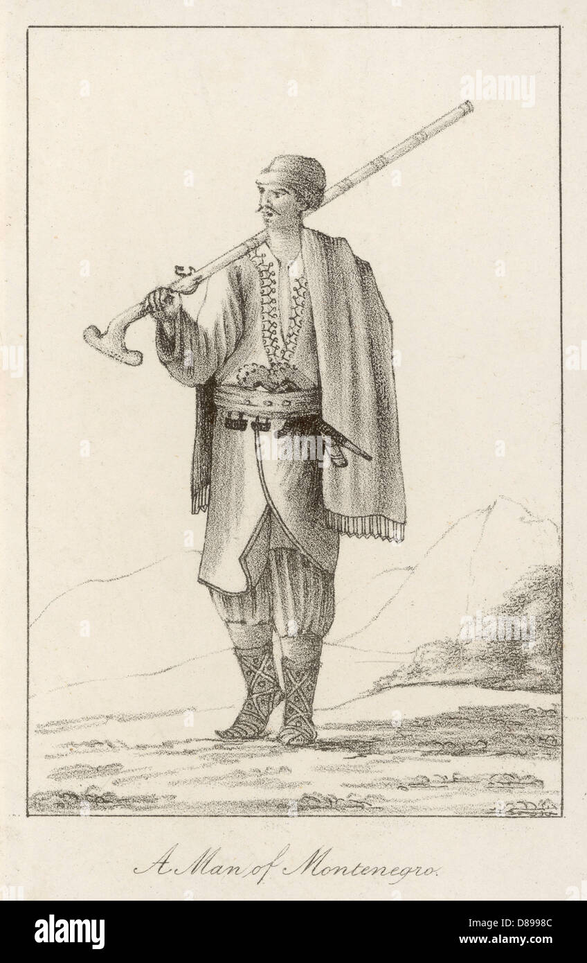MAN OF MONTENEGRO Stock Photo - Alamy
