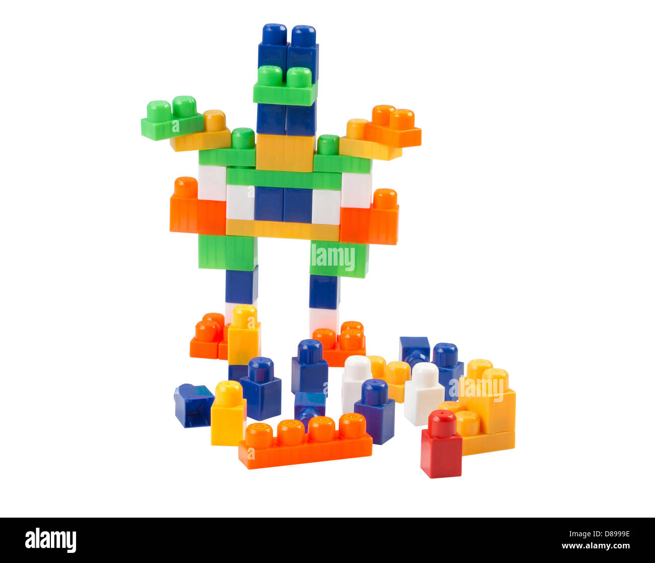 Colorful plastic toy blocks Stock Photo - Alamy