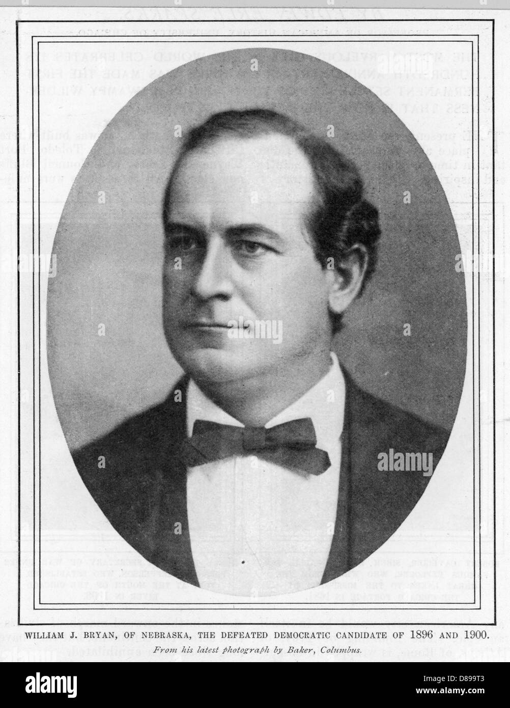 William jennings bryan hi-res stock photography and images - Alamy