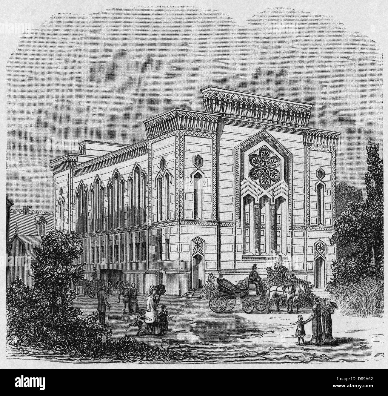 SYNAGOGUE AT STOCKHOLM Stock Photo - Alamy