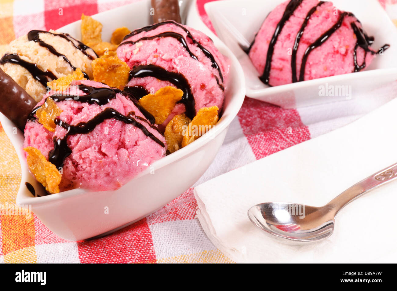 Ice cream is ready Stock Photo - Alamy