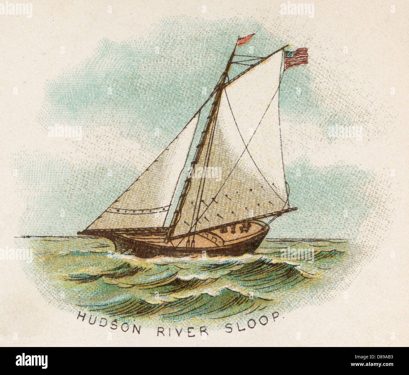 Hudson River Sloop Stock Photo - Alamy