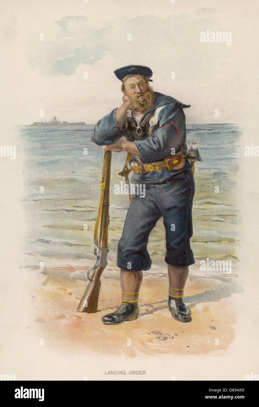 British sailors 1890 hi-res stock photography and images - Alamy